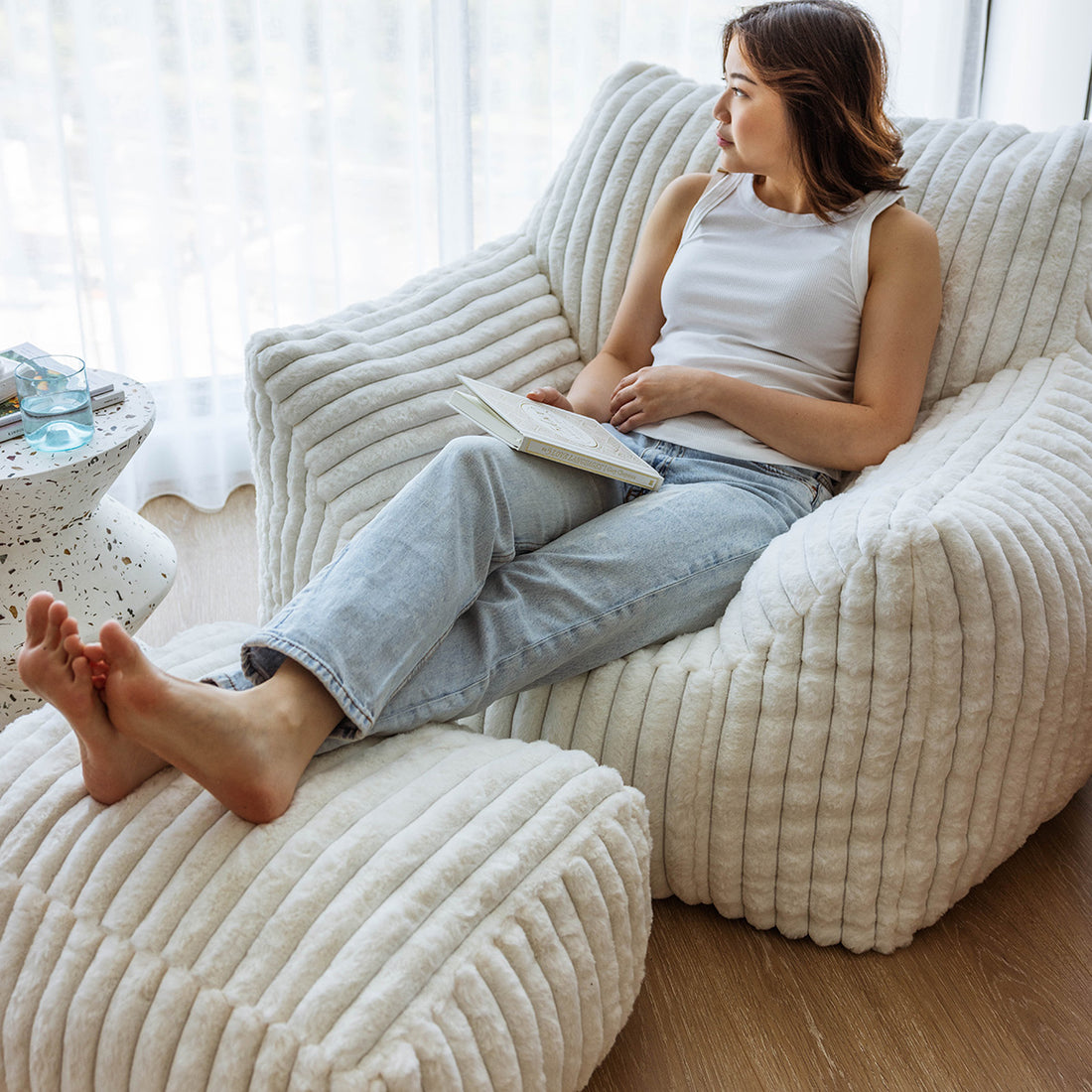 DODO LOUNGE CHAIR - CHANNEL CORD – KKUSO