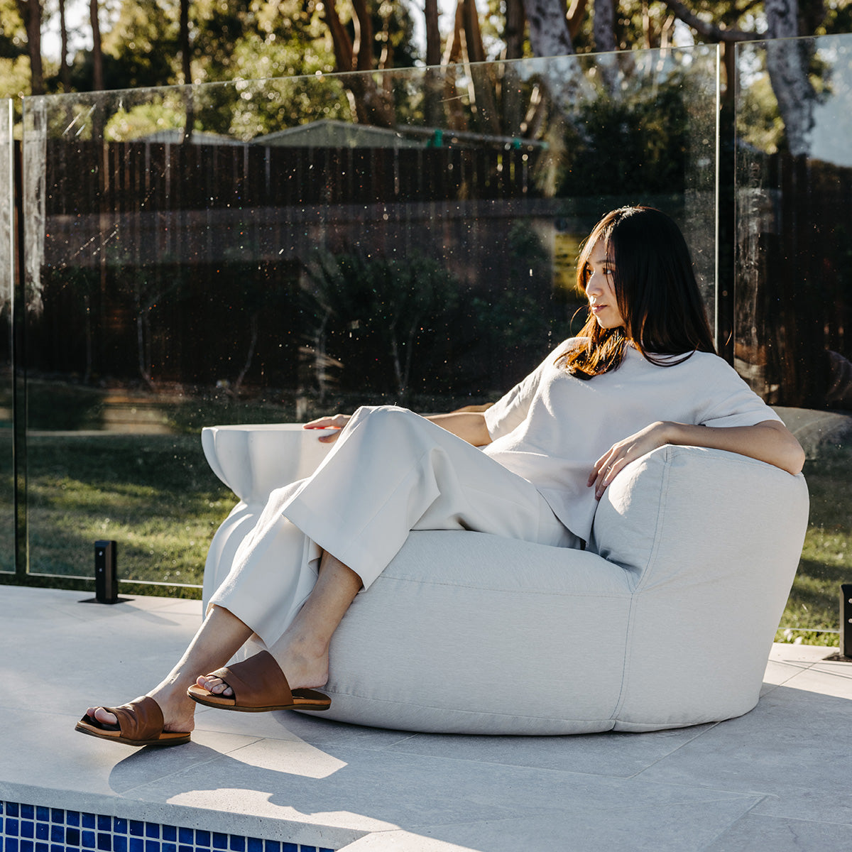 BEAN BAG LEXIE OUTDOOR Round - KKUSO – KKUSO