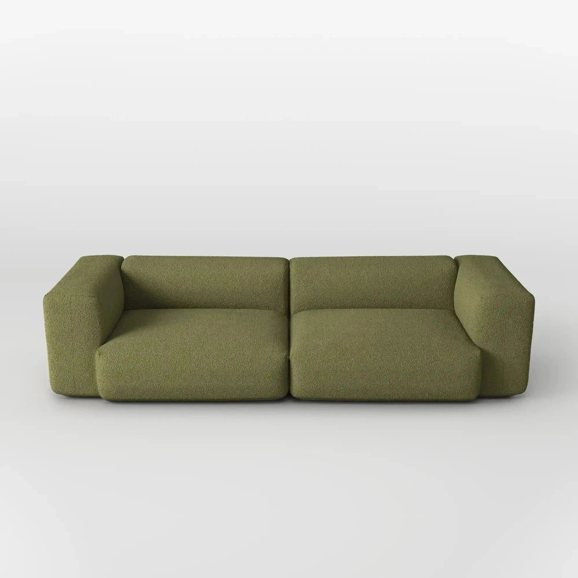 MODULAR SOFA MOMO SET 1 - BOUCLE SOFT OLIVE – KKUSO