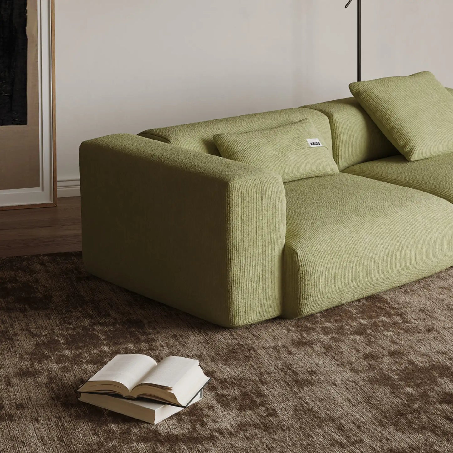 MOMO SET 4 - CORDUROY OLIVE MOSS – KKUSO