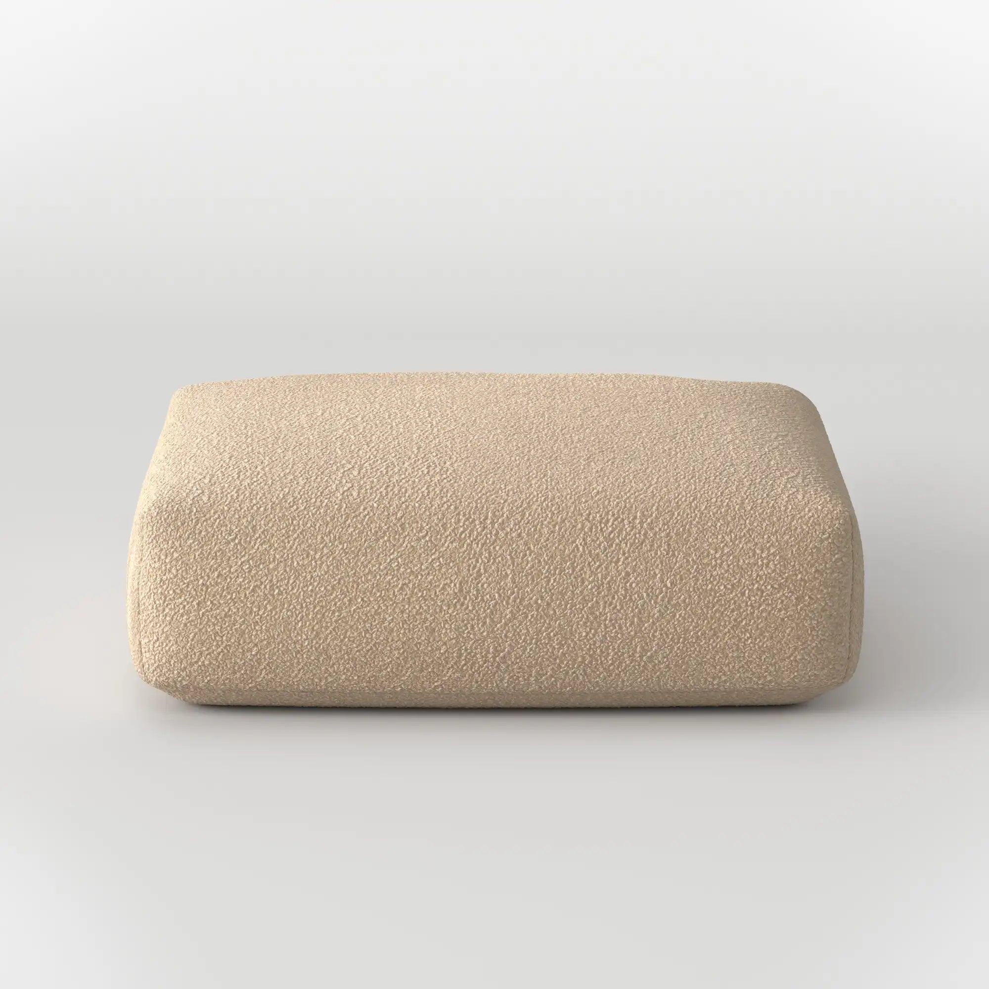 MODULAR SOFA MOMO OTTOMAN - TEDDY FLEECE BEIGE – KKUSO