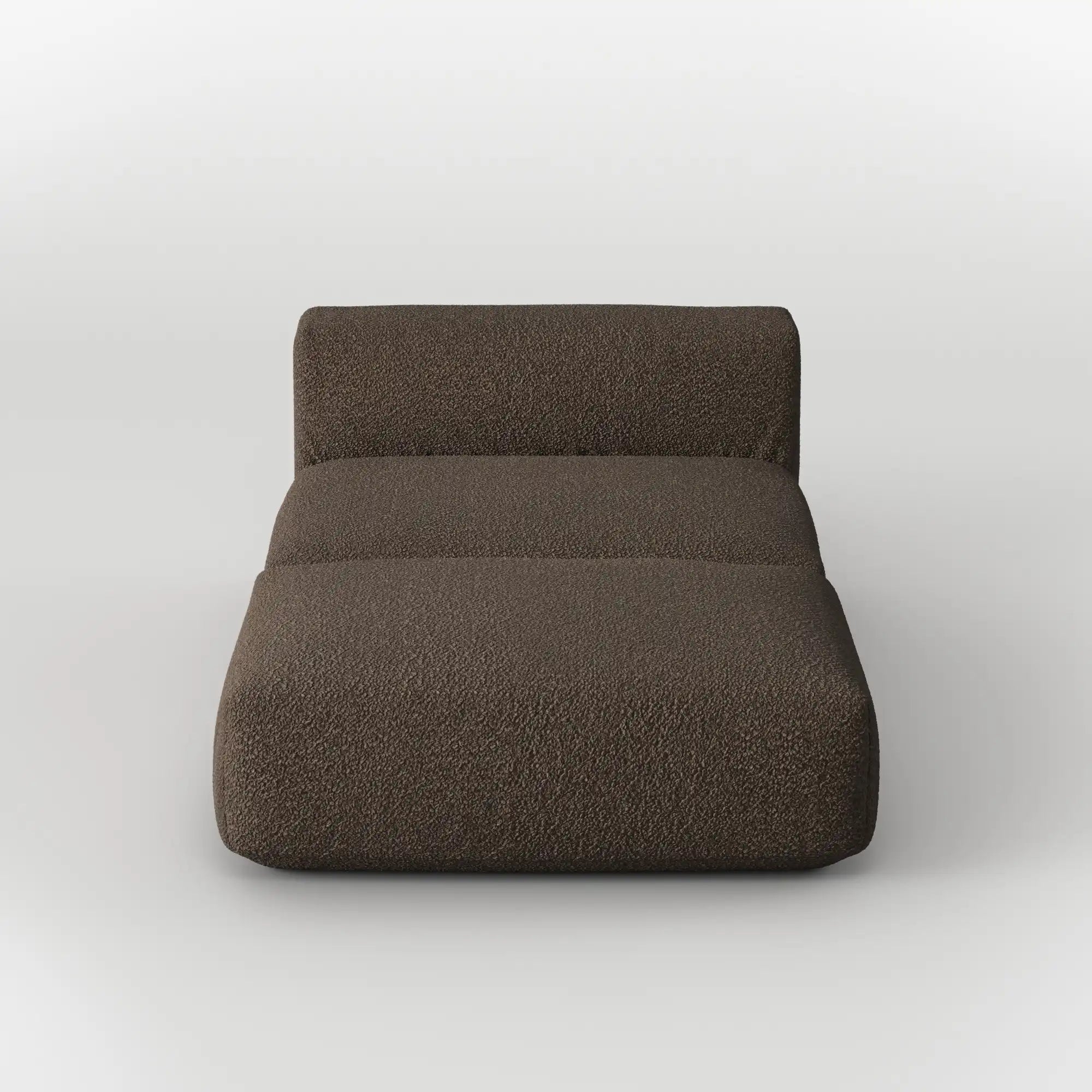 MODULAR SOFA MOMO SET 7 - TEDDY FLEECE CHOCOLATE – KKUSO