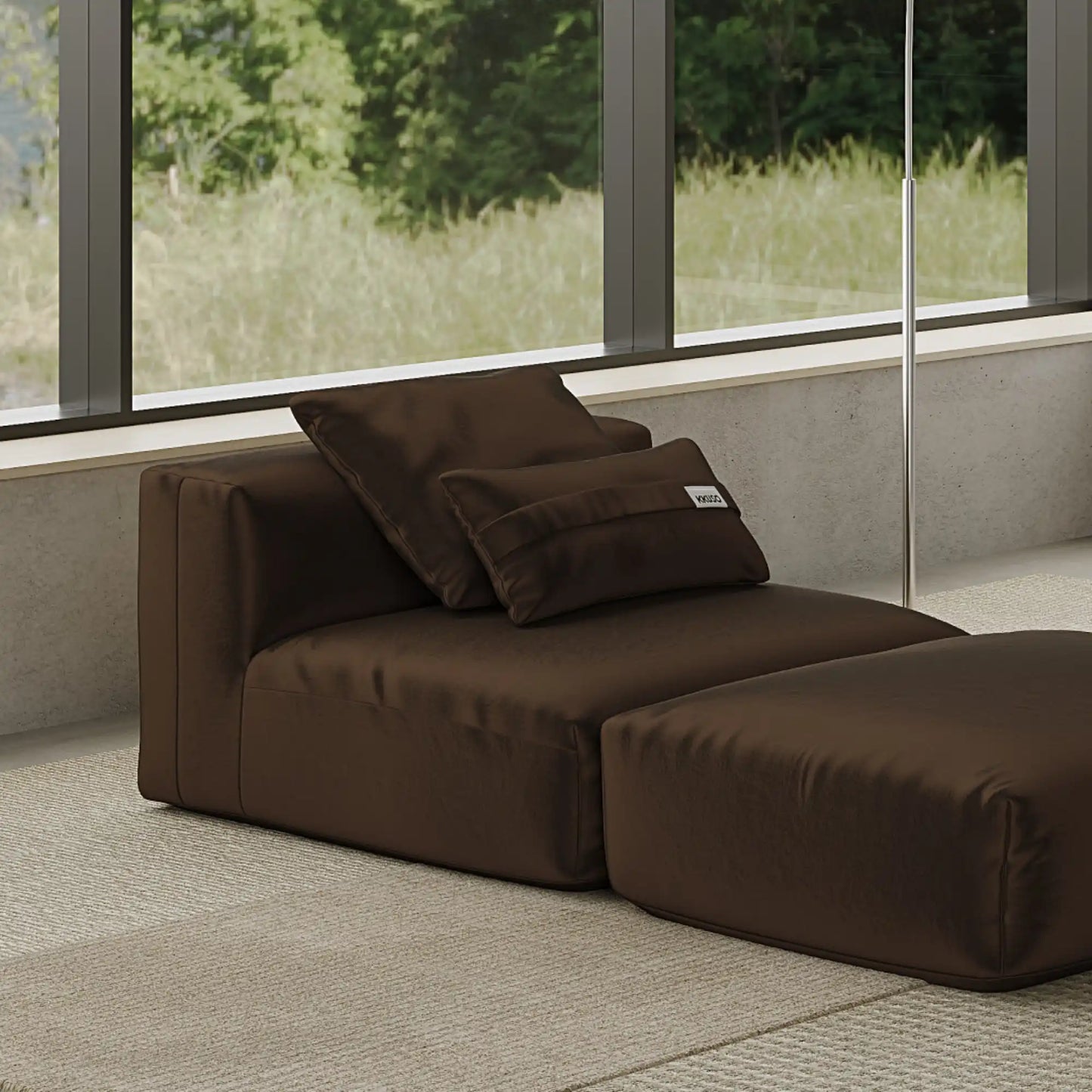 MOMO LOUNGER - VELVET DARK CHOCOLATE – KKUSO